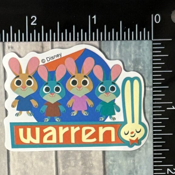 Office | 110 Disney Zootopia Reusable Waterproof Vinyl Sticker Decal ...